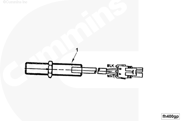 Motor Spare Parts Accessories Original Cummins Magnetic Pickup 3034572 ...
